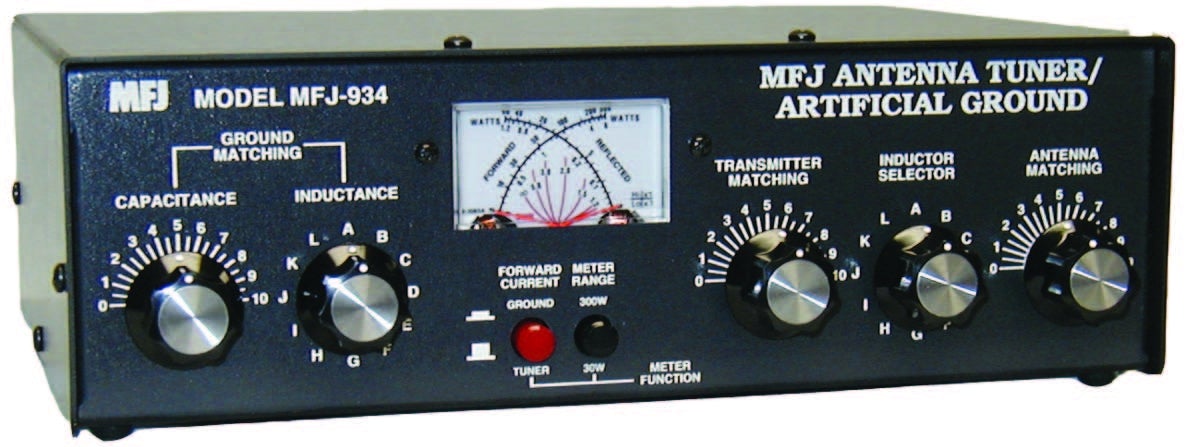 MFJ-934, ANTENNA TUNER/ARTIFICAL GROUND, HF - Radiohaus America